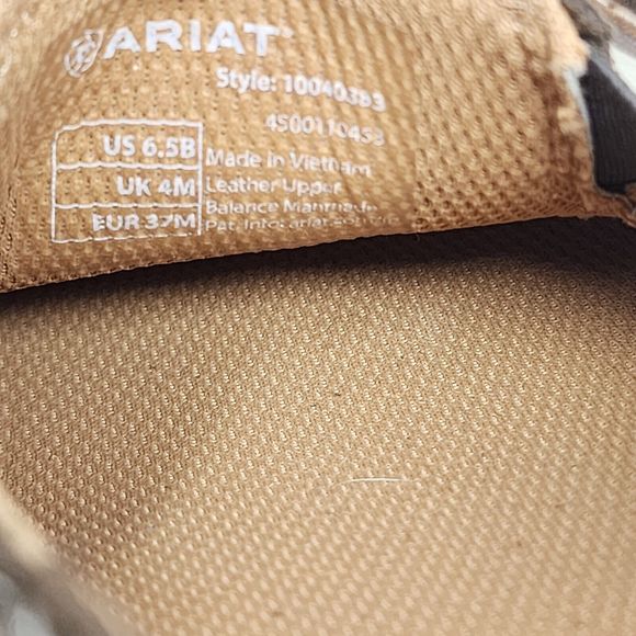 Ariat | Shoes | Ariat Cruiser Loafers Shoes Womens 7 Red Aztec Print ...